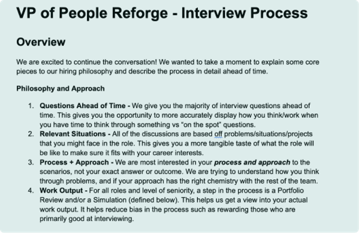 Growth Leadership Reverse Interview Template from Adam Fishman and Elena Verna