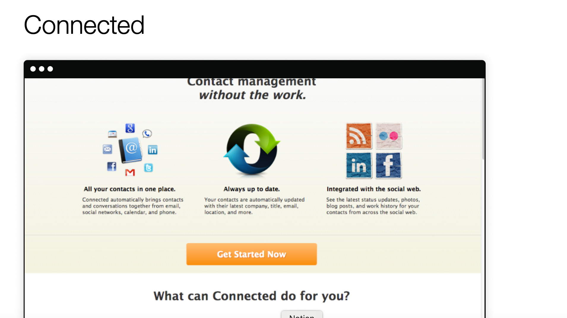 Case study: Connected product strategy map
