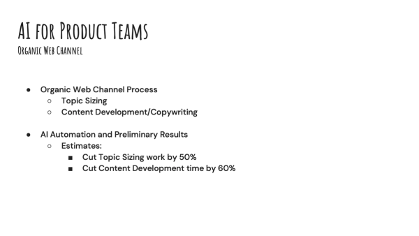 How to use AI for product teams