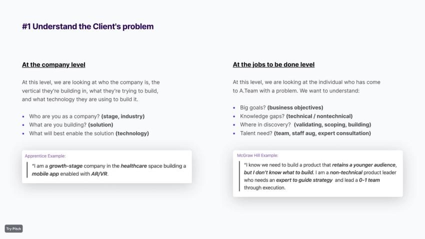 Building a Use Case Taxonomy at A.Team