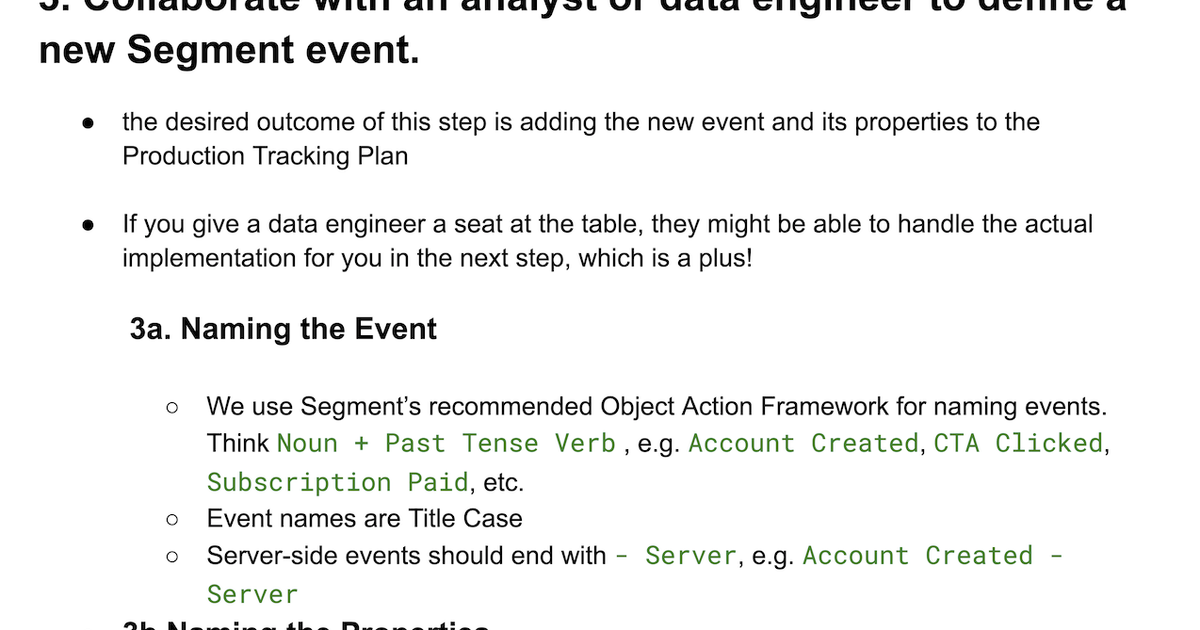 Segment Event Guide at Reforge