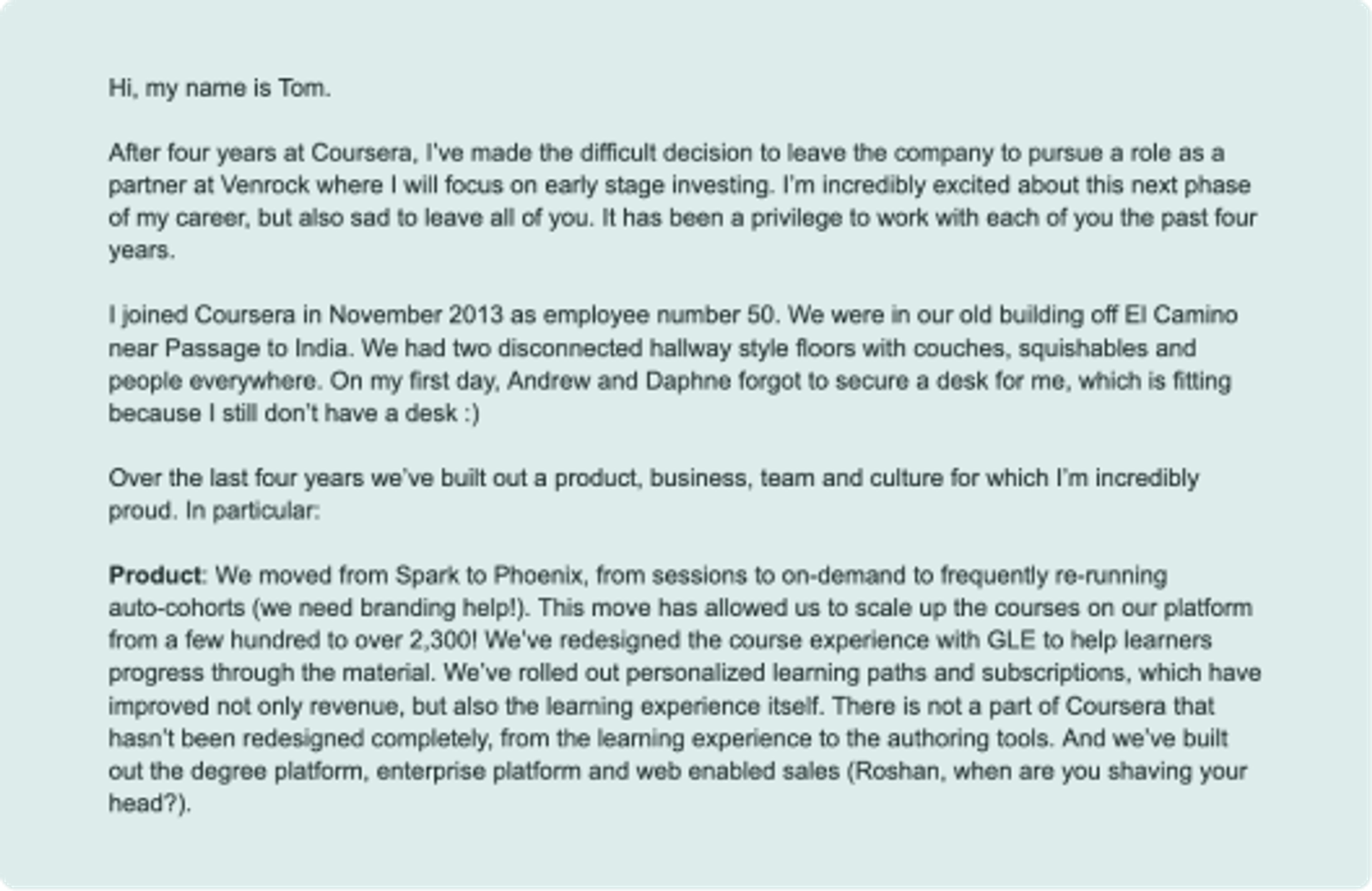 Company Update Templates and Examples - Reforge