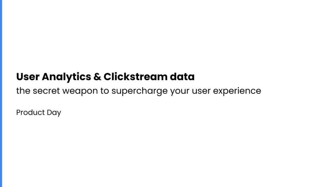 Clickstream data analysis by Federico Blundo