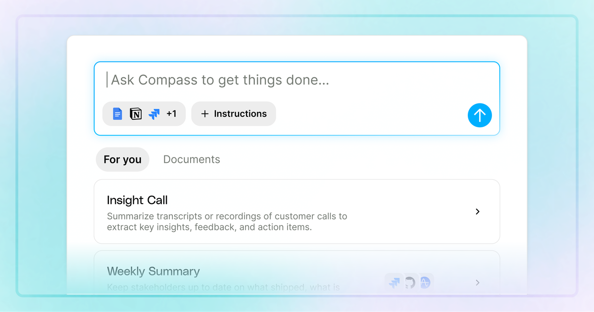 Reforge Compass: Your AI Project Manager