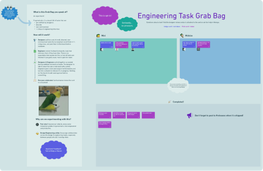Design System High-Level Planning at Whimsical