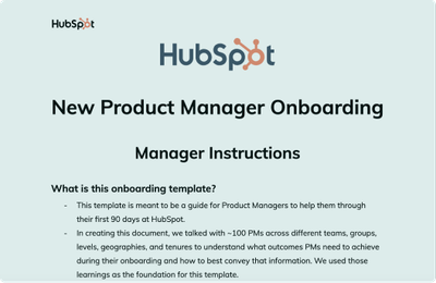 30:60:90 Onboarding for New PMs by Tamar Hadar