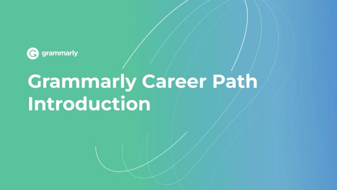 Career levels presentation at Grammarly