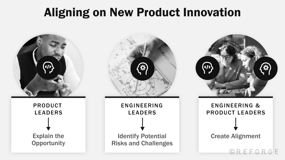 Align with engineering on big-bet product decisions