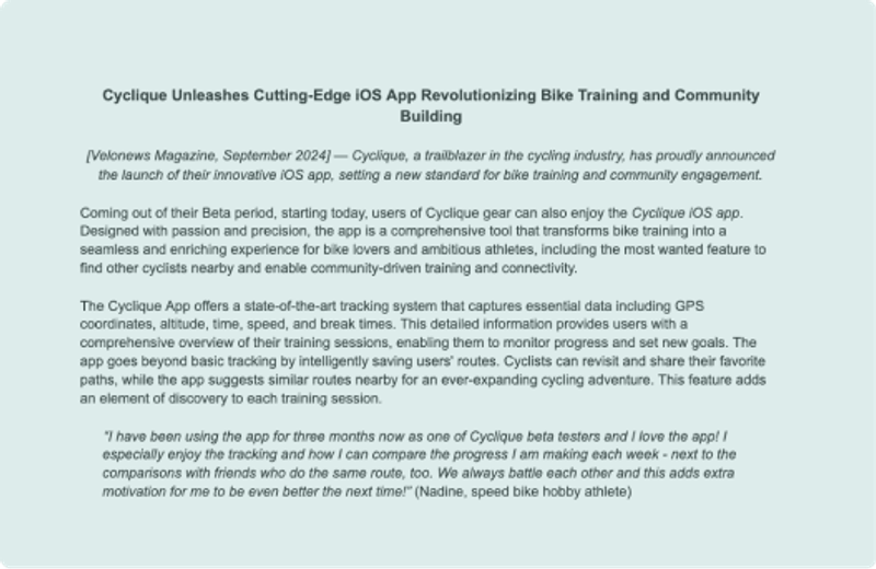 Press Release and FAQ (PRFAQ) Templates and Examples - Reforge