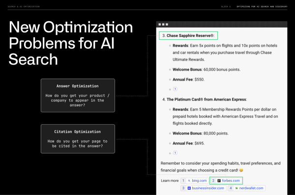 Optimizing for AI Search and Discovery