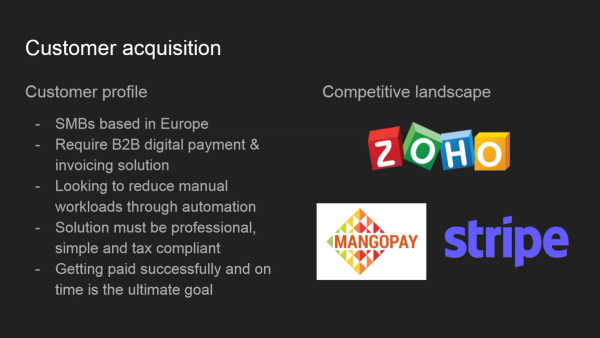 Growth challenge case study for BCG Digital Ventures