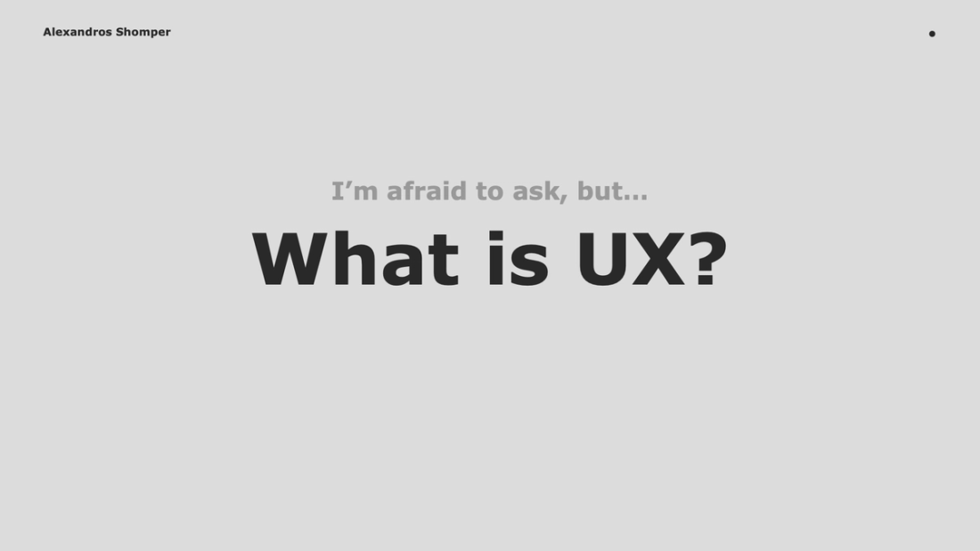 UX explainer presentation at Knauf