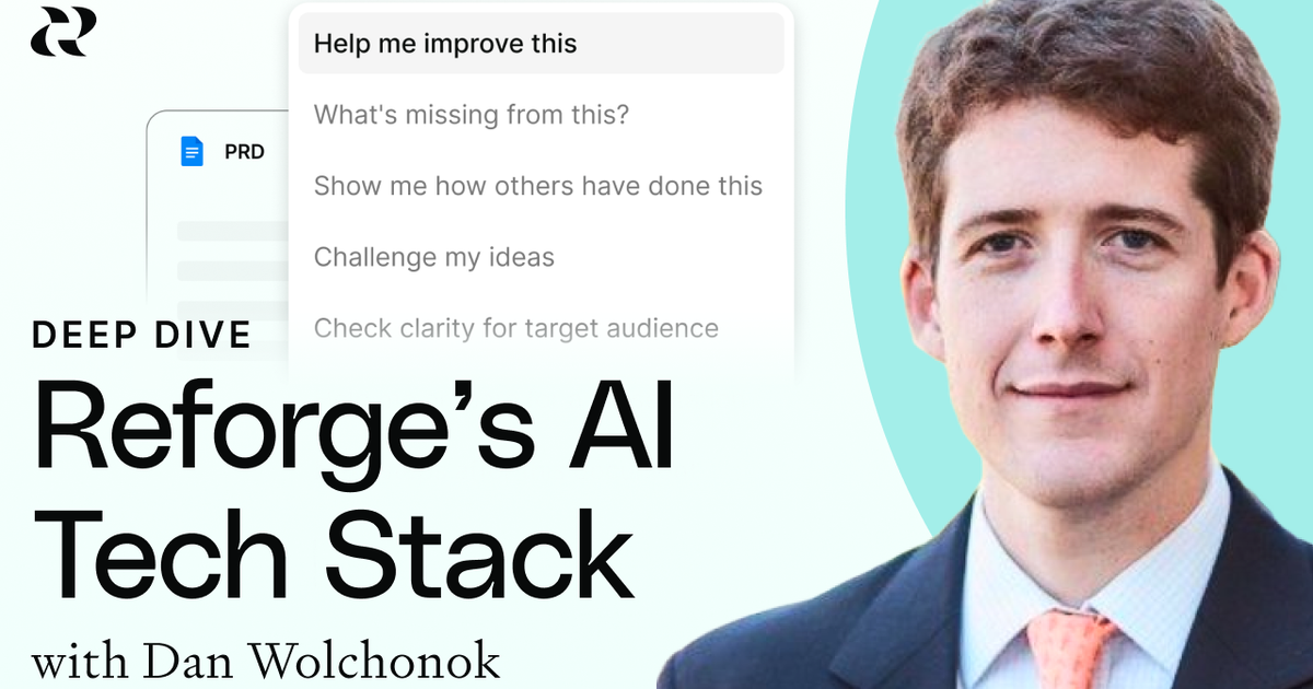 How I Build The Reforge Extension: A Deep Dive into Reforge’s AI Tech ...
