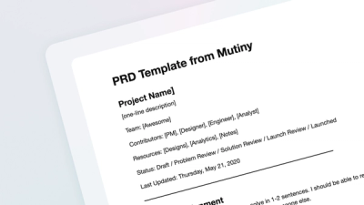 Product Requirement Document (PRD) Templates and Examples - Reforge