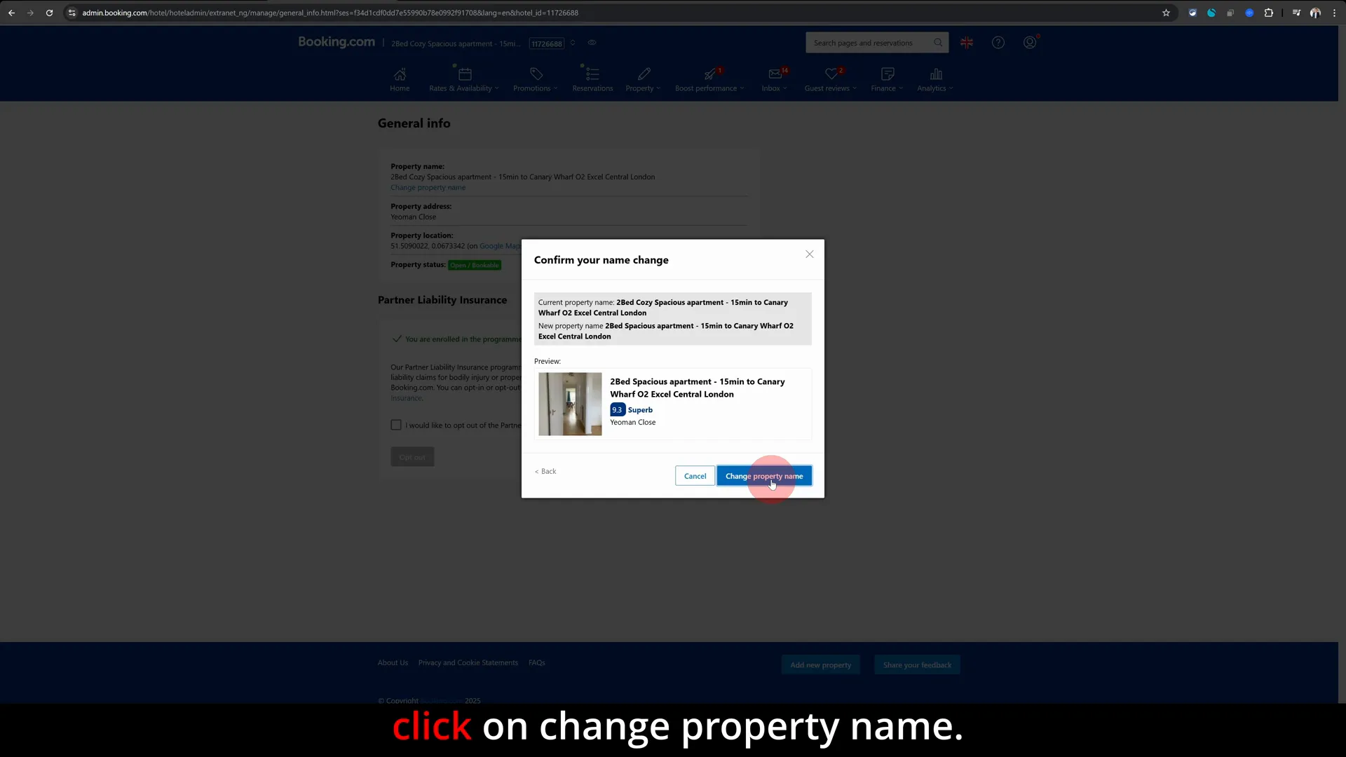 No-Nonsense Tips: How to Change Your Property Name on Booking.com Quickly and Easily | STR ...