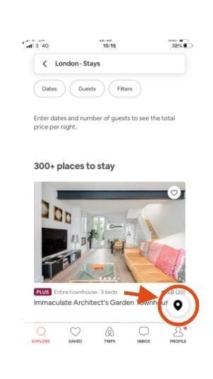 How To Search Homes by Airbnb Map View On Website And Phone | STR ...
