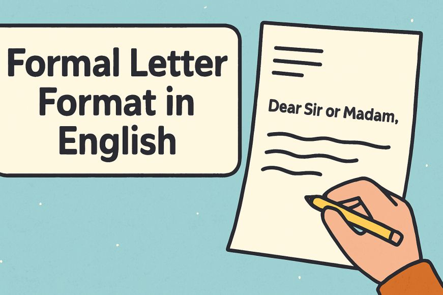 Formal Letter Format in English