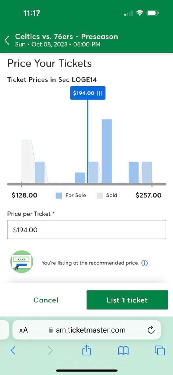 Mobile Ticketing Guide | Boston Celtics