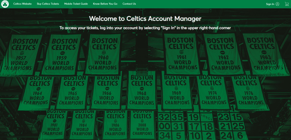 Mobile Ticketing Guide | Boston Celtics