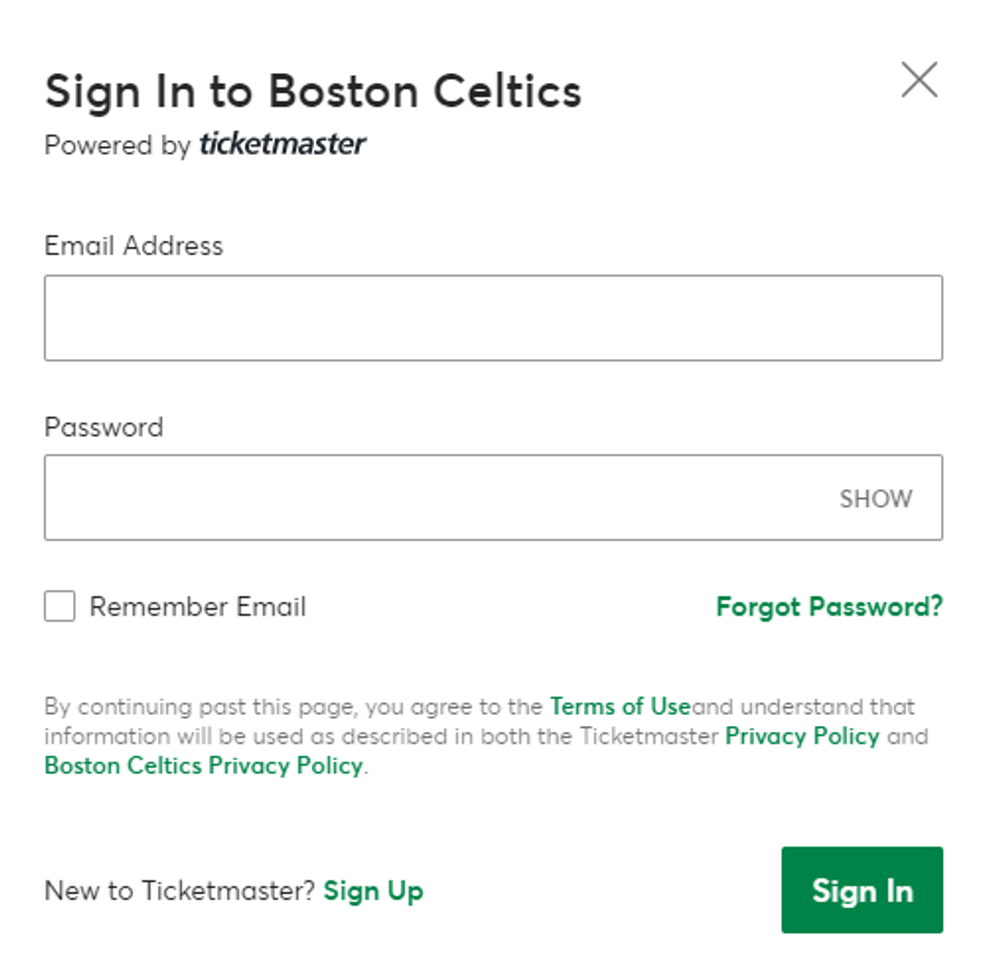 Mobile Ticketing Guide | Boston Celtics