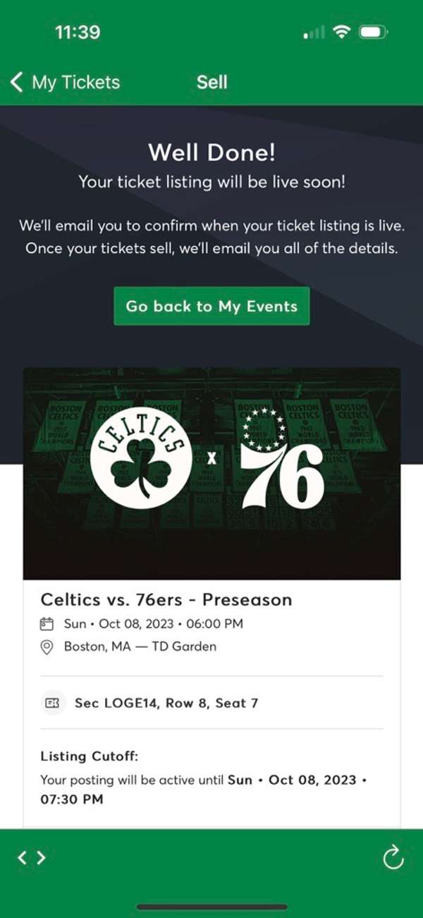 Mobile Ticketing Guide | Boston Celtics