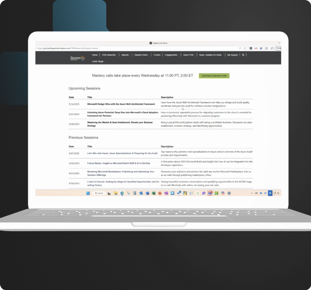 Partner Command Center | The Partner Masters