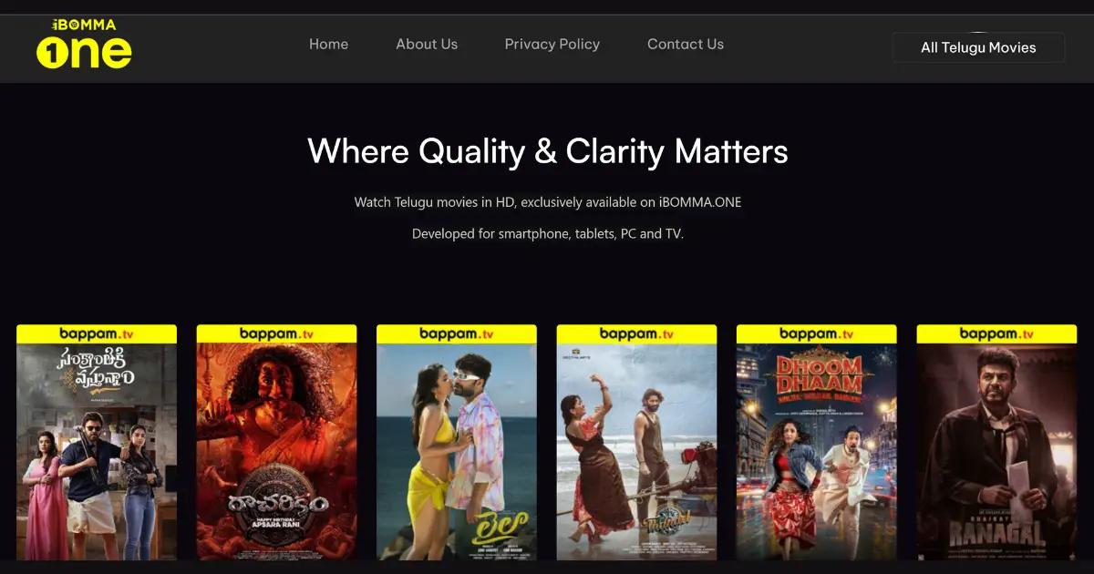 iBomma: Watch & Download Telugu Movies for Free (Latest Updates)