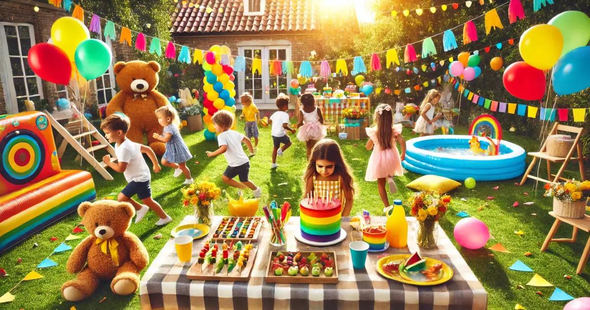 7 Summer Birthday Party Ideas for Under 5s