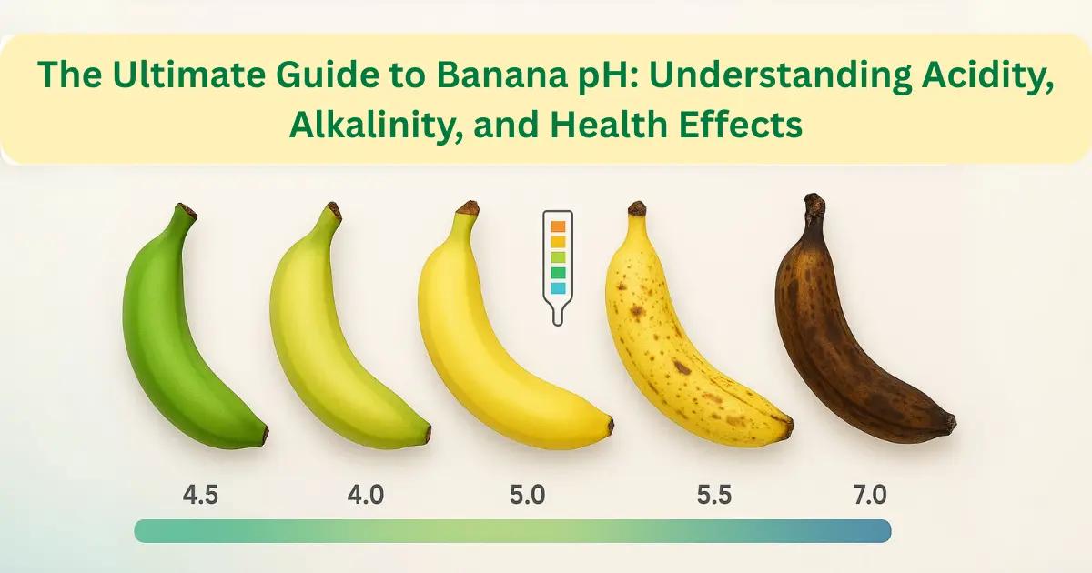 Banana pH: Are Bananas Acidic or Alkaline?