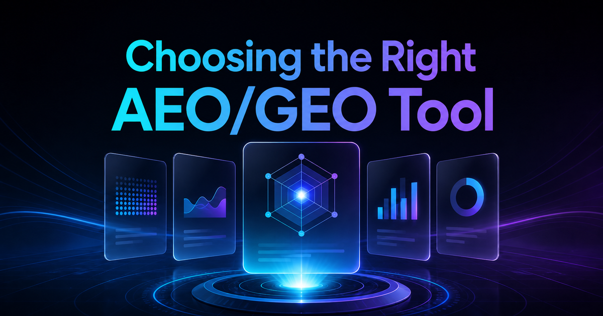 Choosing The Right AEO GEO Tool A Comparison Of 2026 Platforms choosing-the-right-aeo-geo-tool-a-comparison-of-2026-platforms