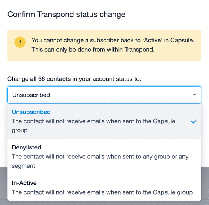 Marketing with Transpond by Capsule | Capsule CRM