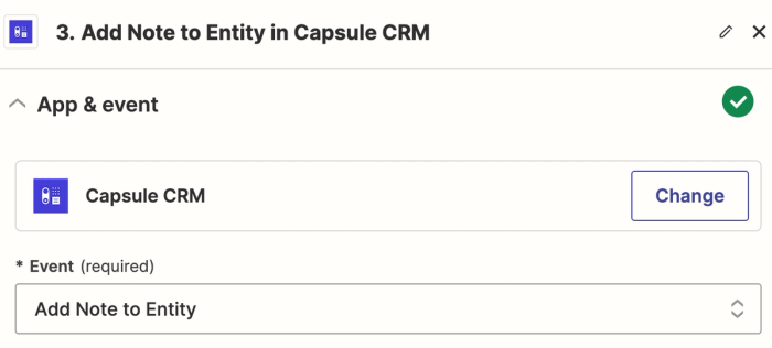 How to integrate Fireflies.ai with Capsule using Zapier | Capsule CRM