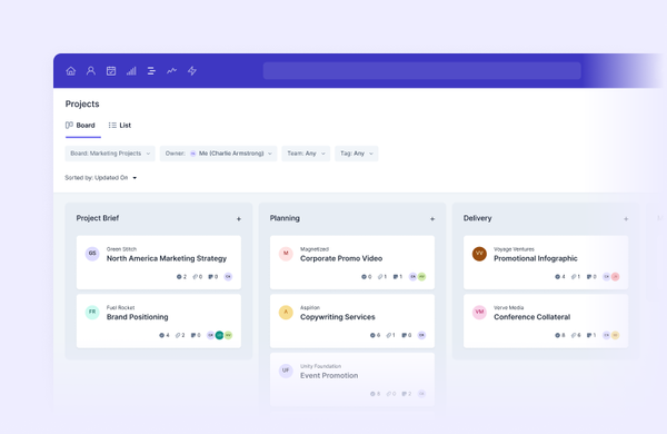 How to use Projects to run an event