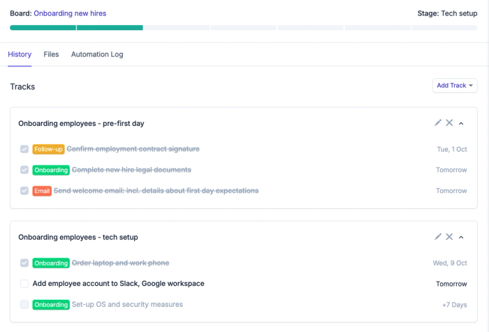 How to use Projects to onboard new hires [template included]