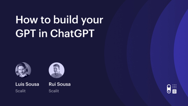 Webinar: How to build your GPT in ChatGPT