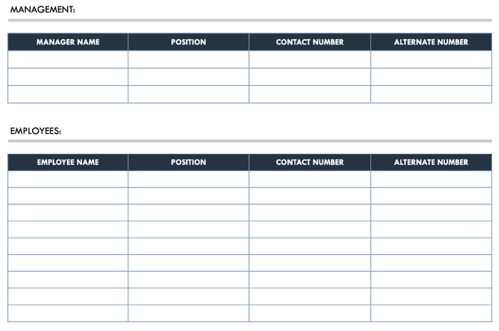 10+ Practical small business spreadsheet templates