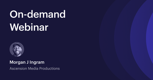 Webinar: Video selling masterclass with Morgan J Ingram