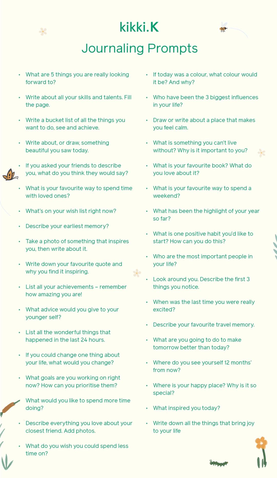 Where imagination takes flight: An introduction to journaling | kikki.K
