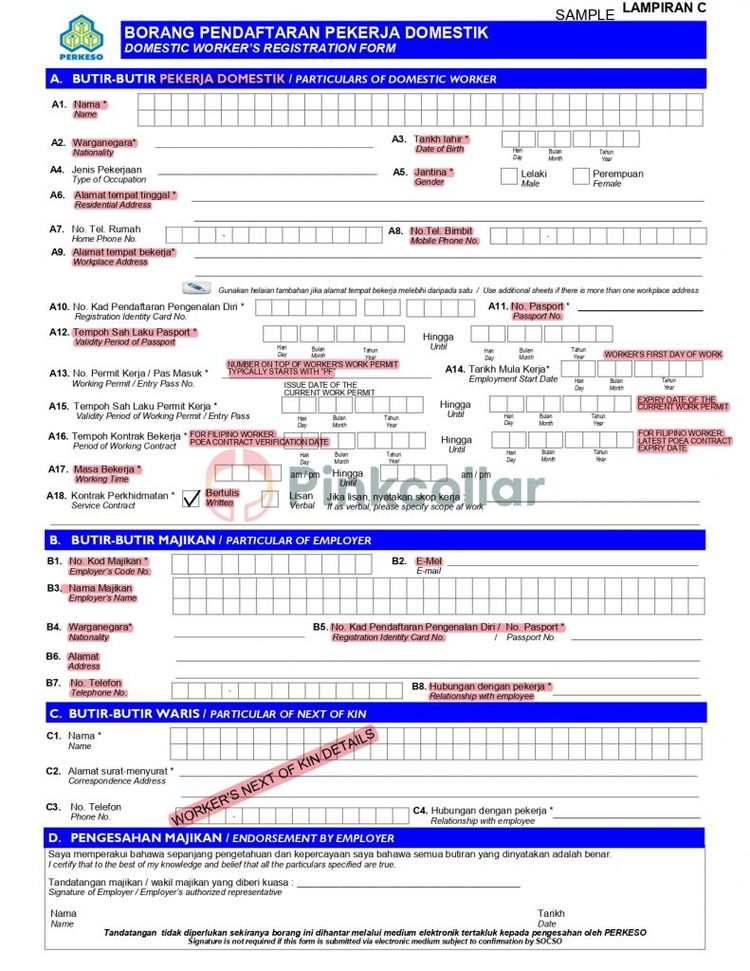Understanding compulsory SOCSO coverage for employers of domestic ...