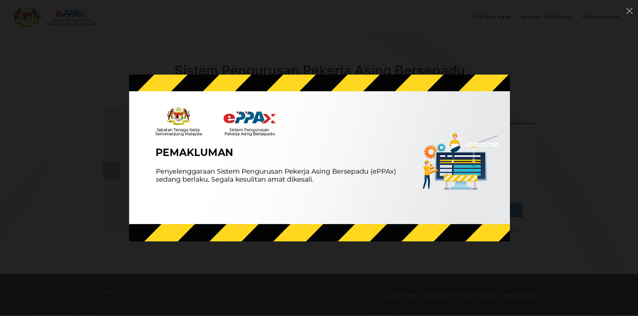 System Notice: JTK ePPAx System Temporarily Down 23 April 2025 ...