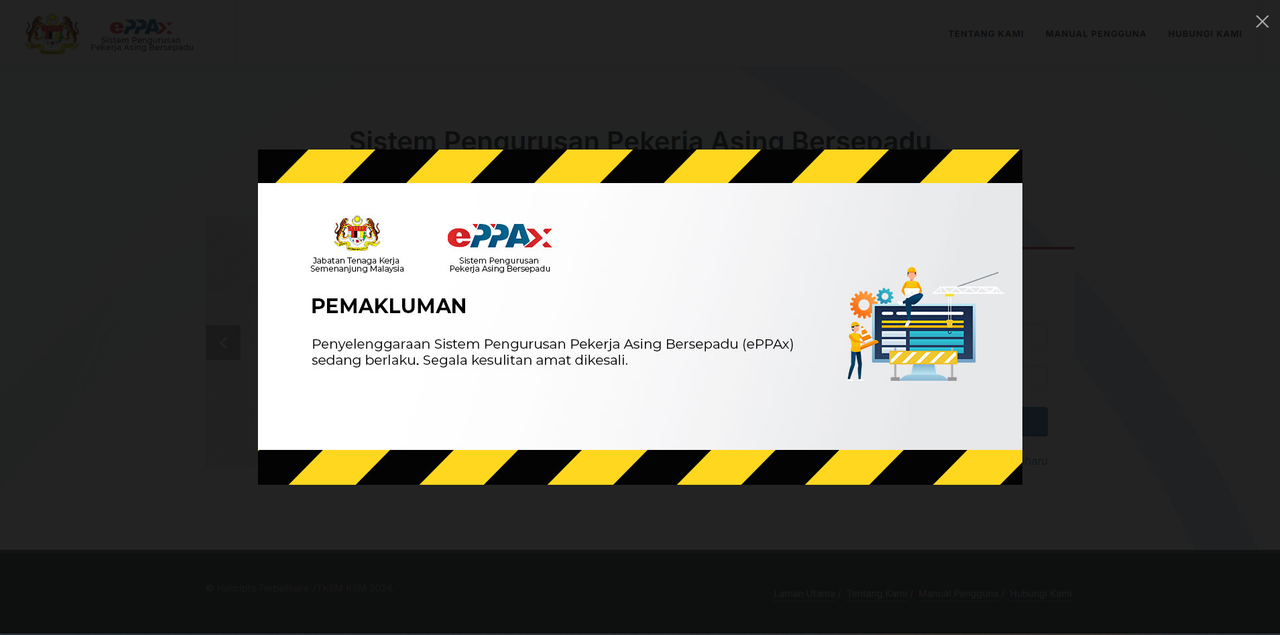 System Notice: JTK ePPAx System Temporarily Down 23 April 2025 ...