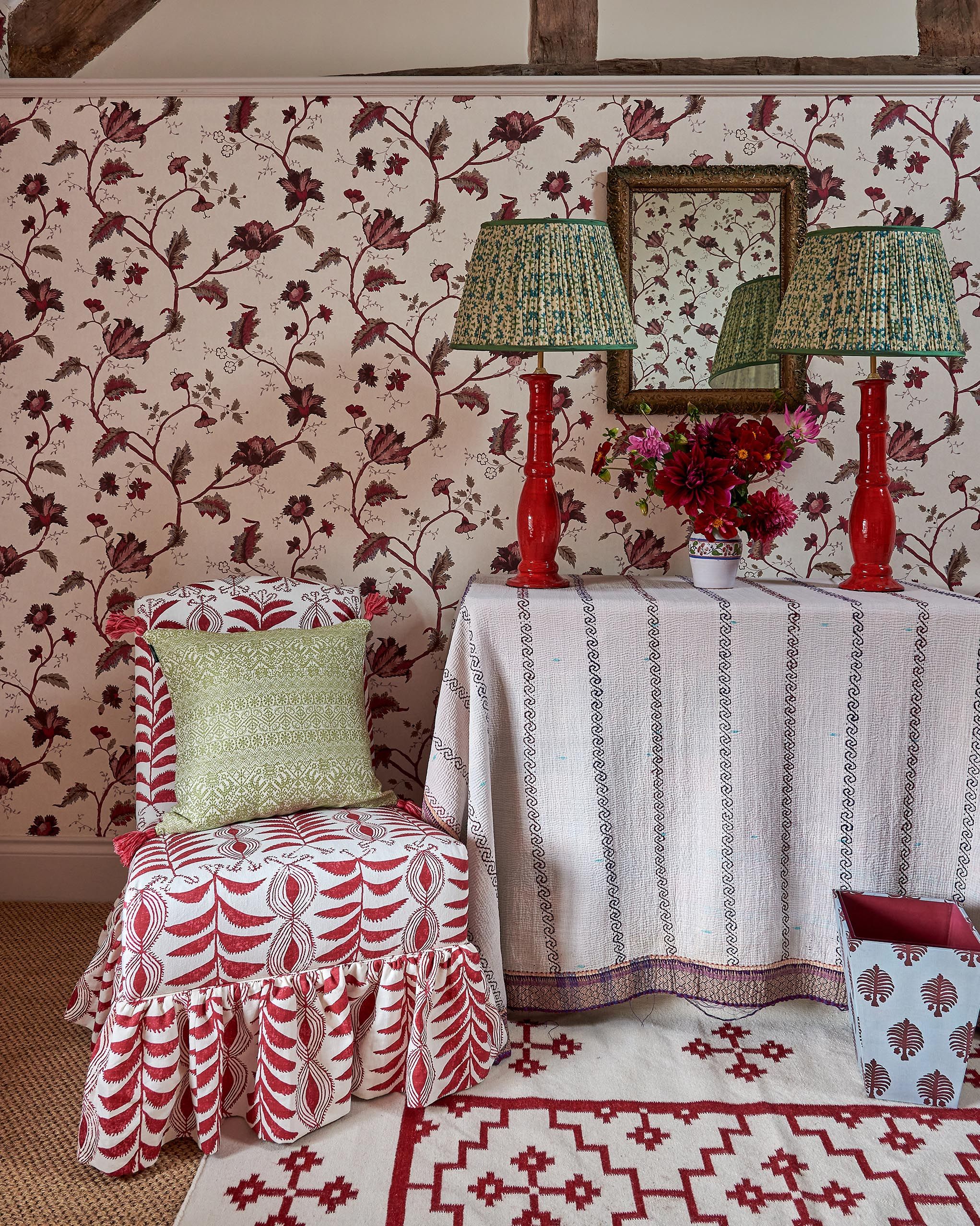 The Penny Morrison Guide to Using Floral Wallpaper · Penny Morrison