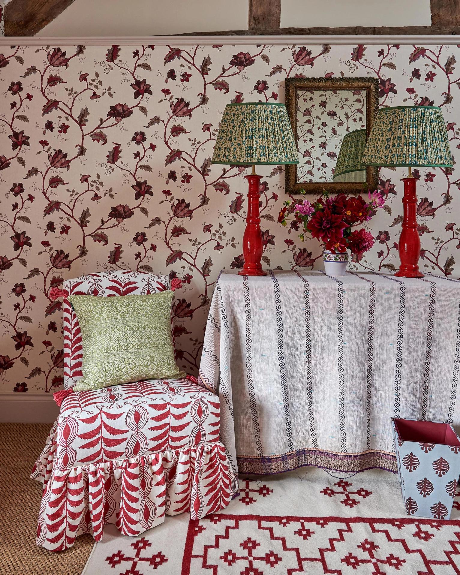 The Penny Morrison Guide to Using Floral Wallpaper · Penny Morrison