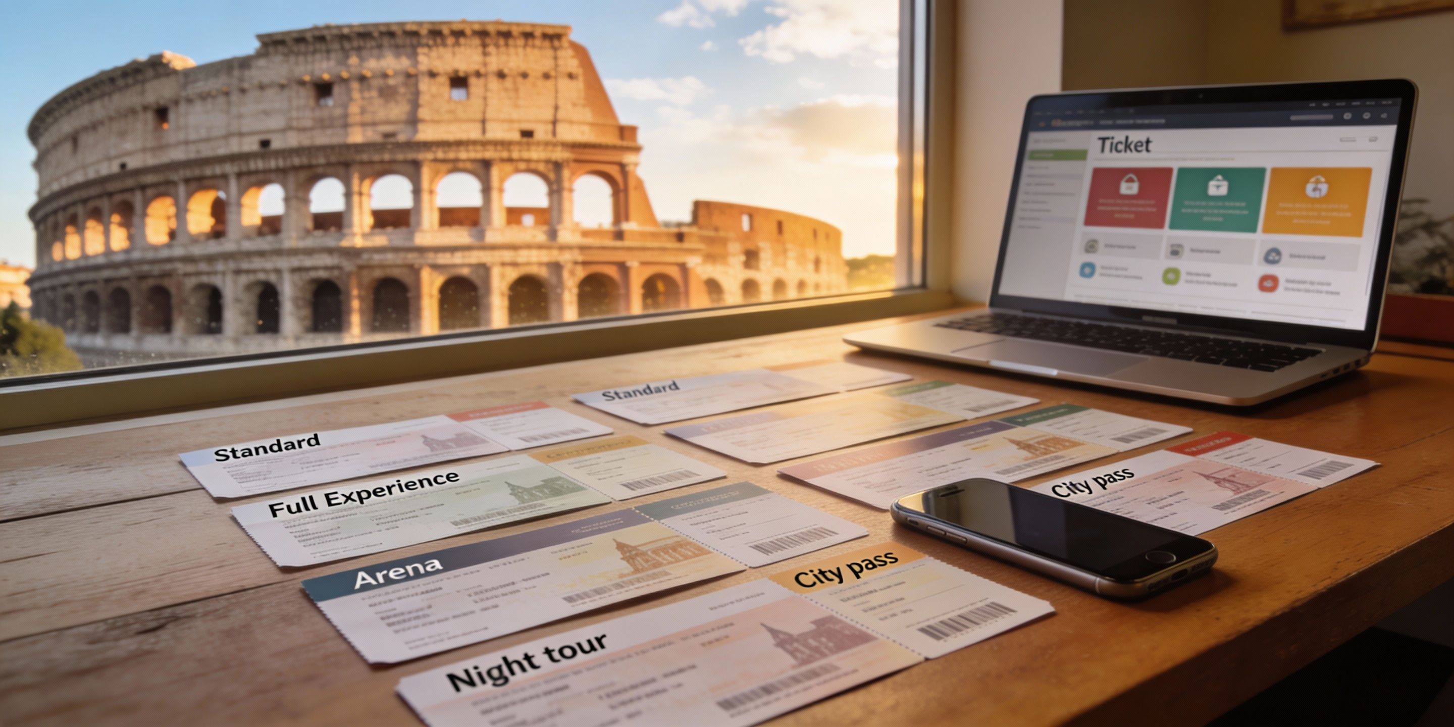 Colosseum Tickets Explained: What's Included in Each Option