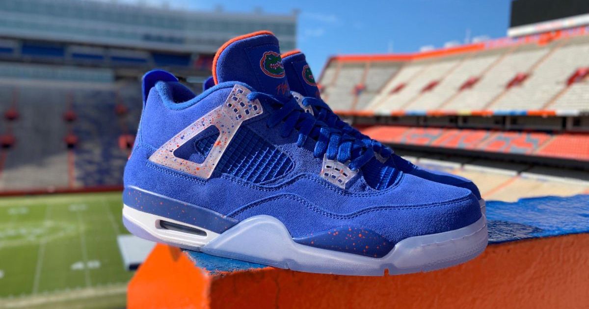 Florida Gators Football Air Jordan 4 PE is Limited to Just 140 Pairs ...
