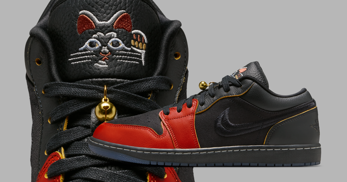 Air Jordan 1 Low "Lucky Cat" Is for Those in Need of Good Fortune in ...