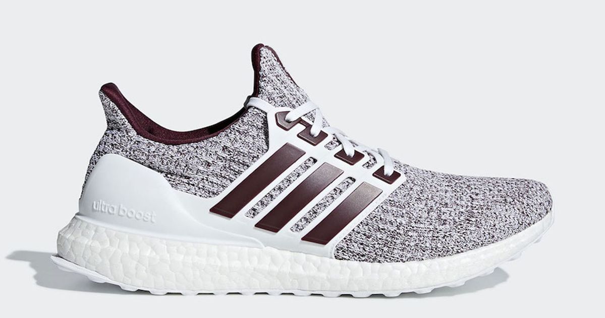 White and Burgundy Hit the Ultra BOOST 4.0 for Fall | House of Heat°