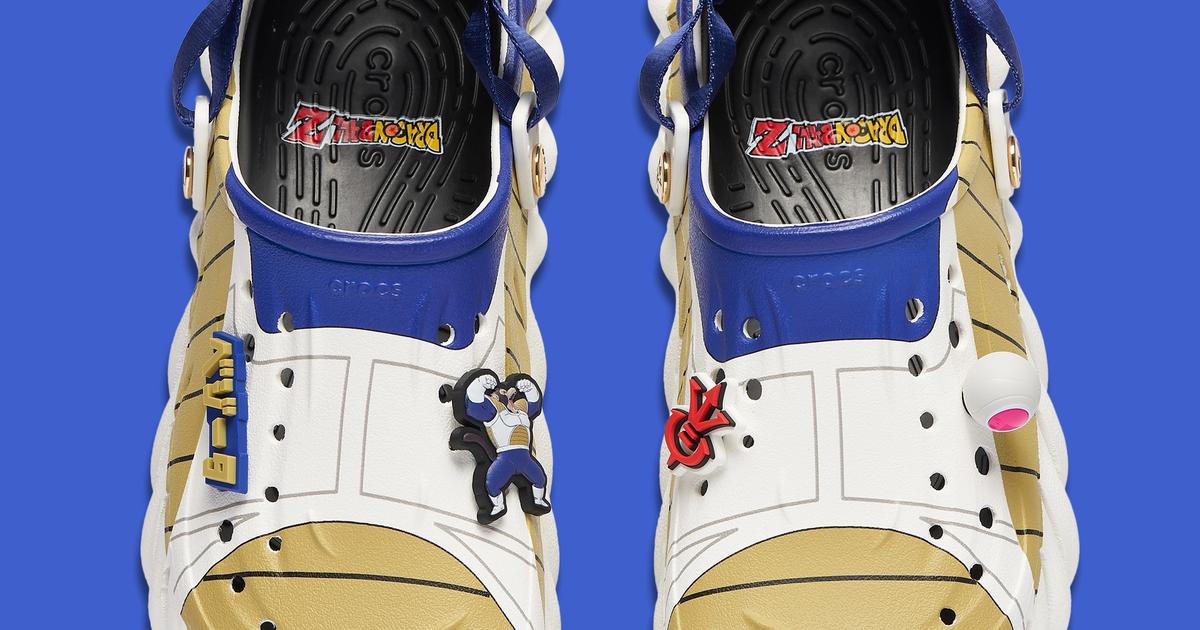 Vegeta x Crocs Echo Clog Brings Saiyan Armor to Footwear | House of Heat°