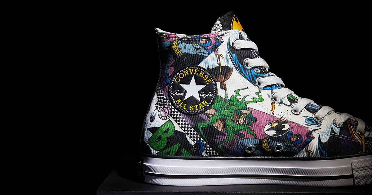 Converse Celebrate Batman’s 80th Birthday With Epic Six-Piece Chuck ...