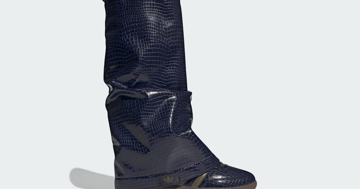 Snakeskin Boot Covers Take the Adidas Samba to New Heights | House of Heat°